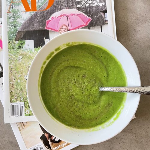 Goop's Broccoli & Arugula Soup | her healthy style
