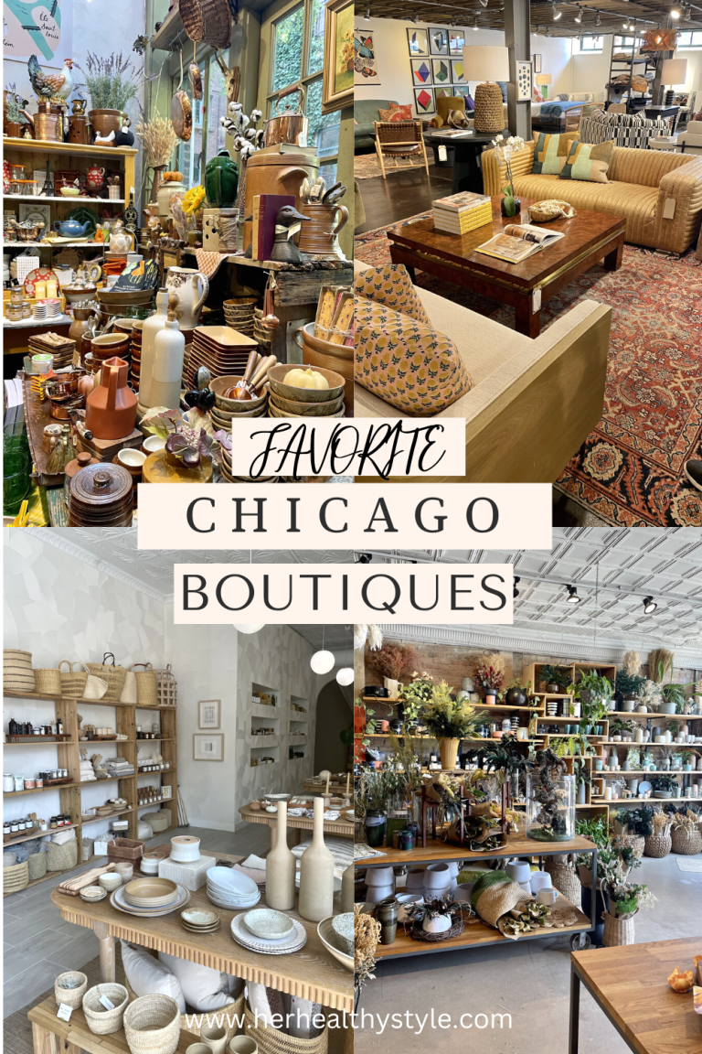 My Favorite Chicago Boutiques | her healthy style
